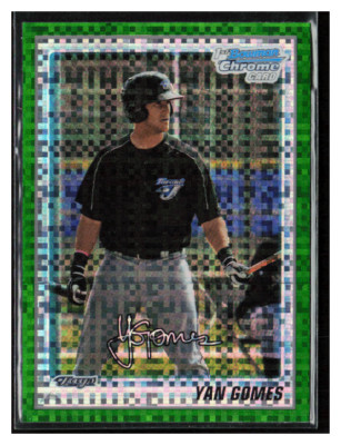 2010 Bowman Chrome Pros Green X-Fractor #BCP125 Yan Gomes | eBay