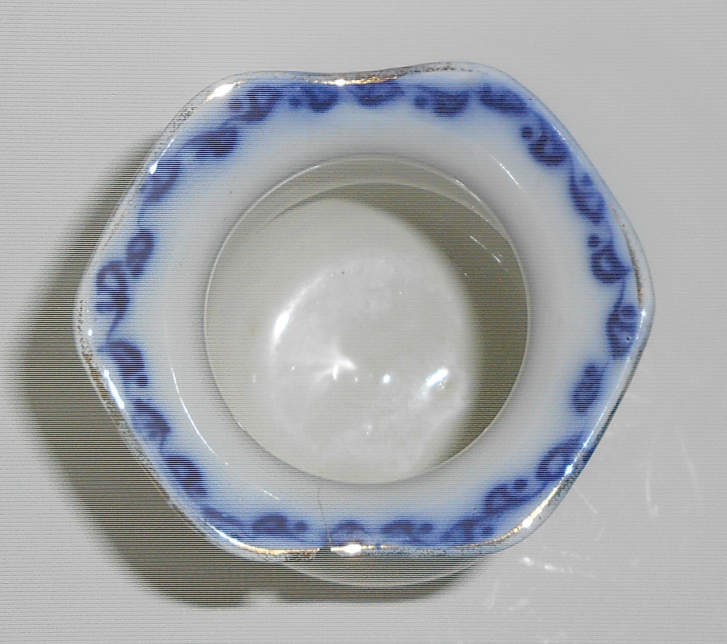 Vintage Flow Blue Furnivals England Peacock w/Gold Vase | eBay