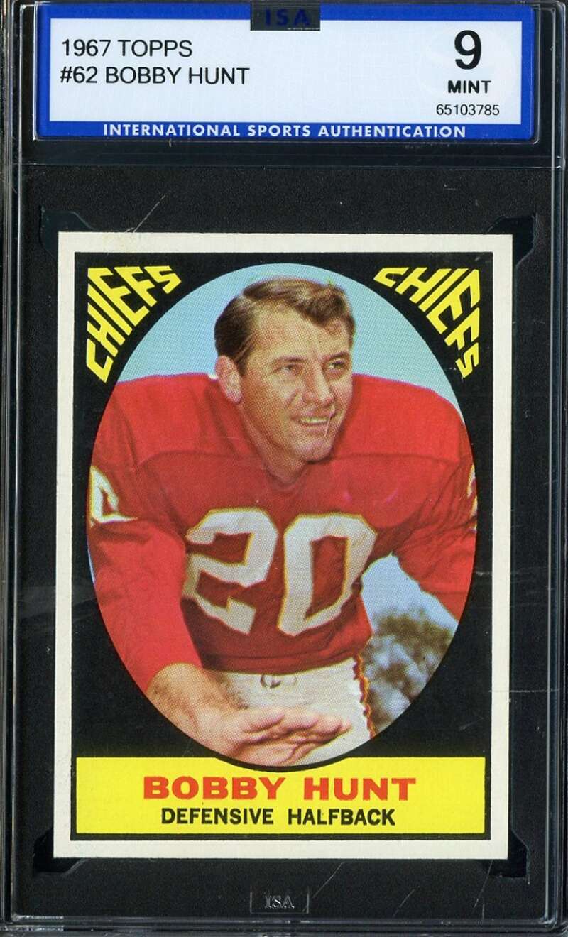1967 Topps - #62 Bobby Hunt for sale online | eBay