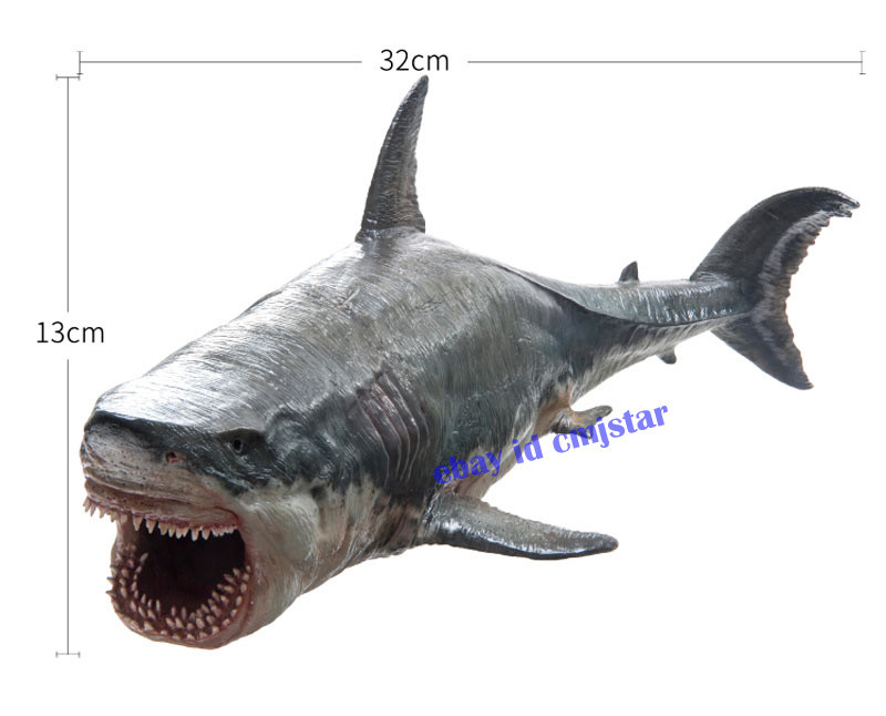 Buy Megalodon Prehistoric Shark Dinosaurs Model Toy Figure PNSO ...