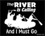 Whitewater Rafting Decal The River Is Calling And I Must Go Car Vinyl ...