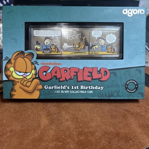 Agoro Nickelodeon - Garfield's 1st Birthday1oz Silver Coin | eBay