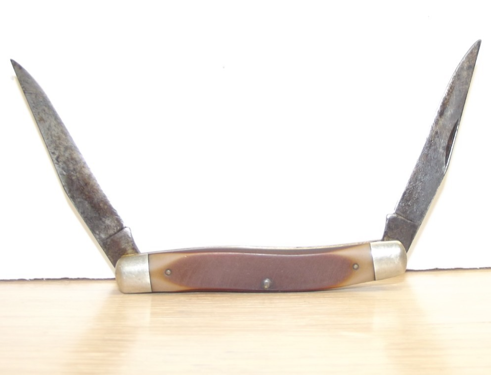 Vintage SCHRADE USA 770T 2 Blade Old-Timer Muskrat Pattern Pocket Knife ...