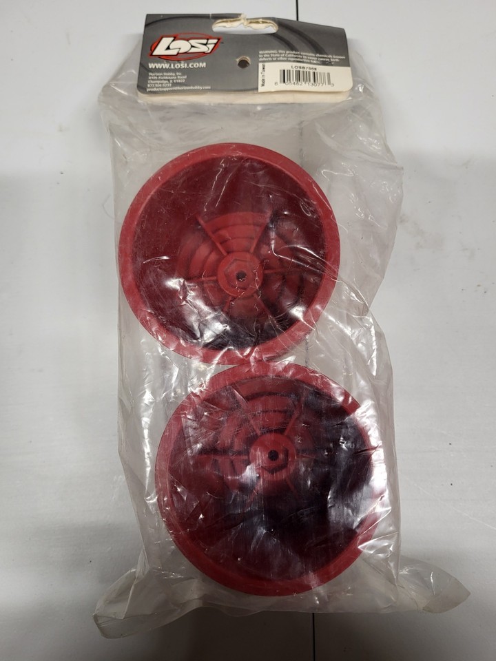 Team Losi Raminator Wheels Red Pr LOSB7008 | eBay