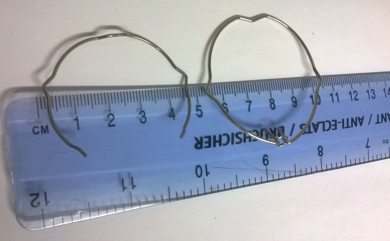 Downlight lamp clip spring retaining ring with lugs spare 35mm MR11 ...