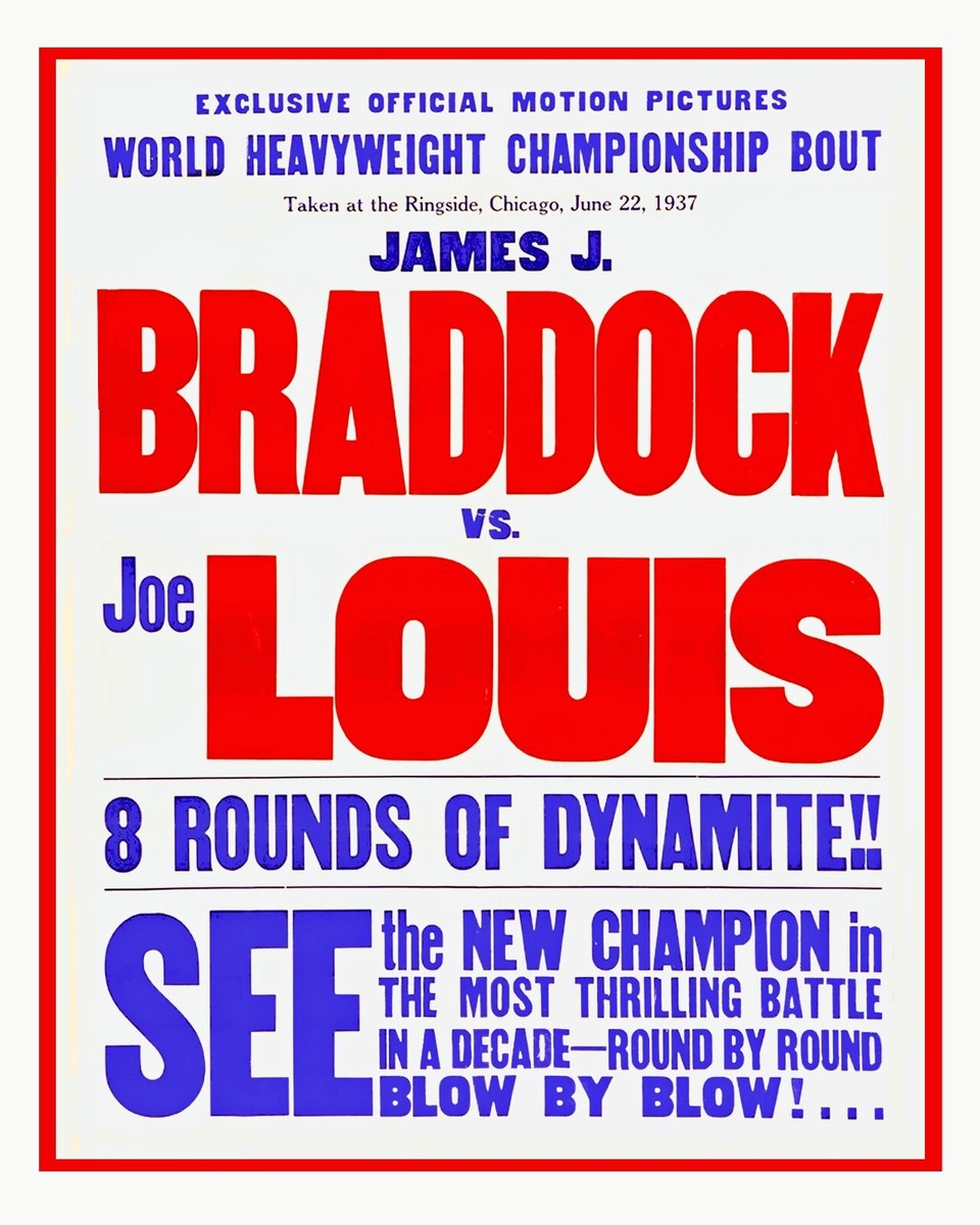 James Braddock Vs Joe Louis Max Baer Trolls James J. Braddock, 1935