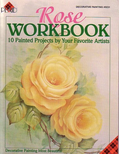 Rose Workbook Flower DECORATIVE PAINTING Projects Craft Book #9231 | eBay