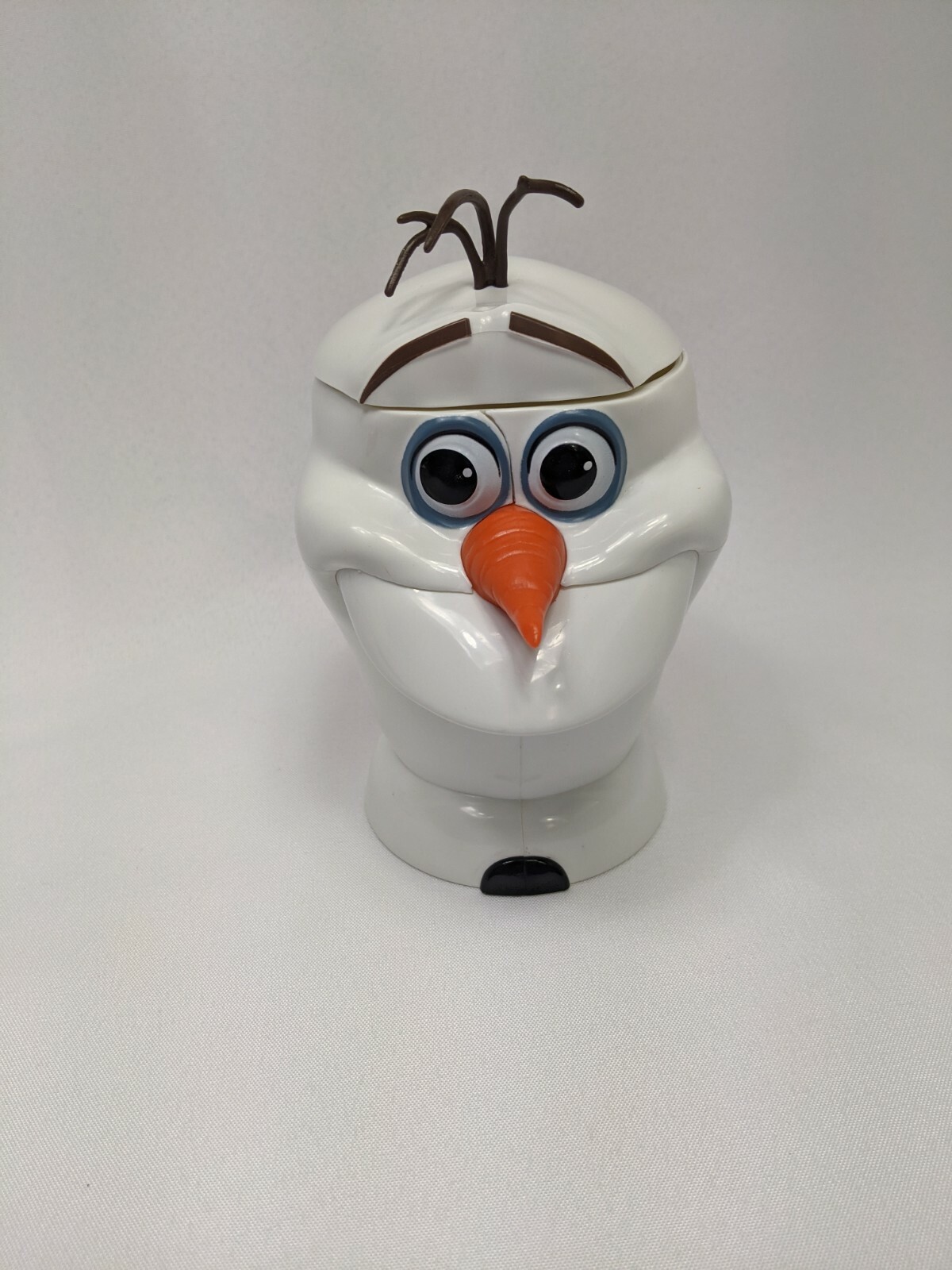 Disney on Ice Olaf the Snowman Frozen Plastic Cup Mug with Hinged Lid ...
