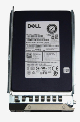 Dell Enterprise 5200 PRO 1.92TB SATA 6Gb/s RI 2.5'' SSD VJ36D 99-100% ...