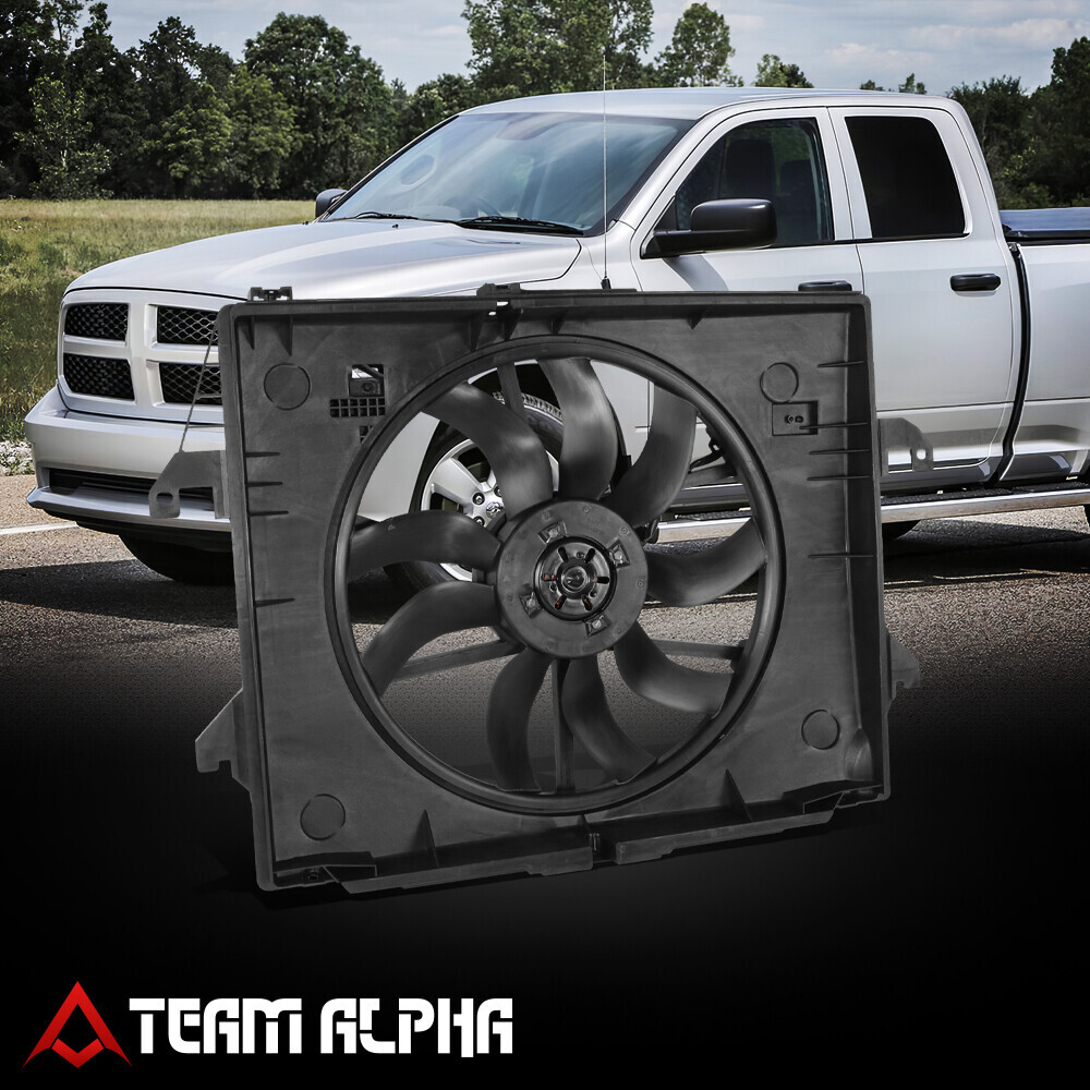 Fits 2014-2022 Ram 1500/Classic 3.0L/5.7L Radiator Fan Assembly Factory ...