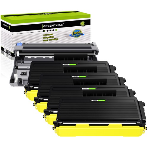 4 TN580 + 1 DR520 Toner Drum Fits For Brother DCP-8060/8065/8065DN HL ...