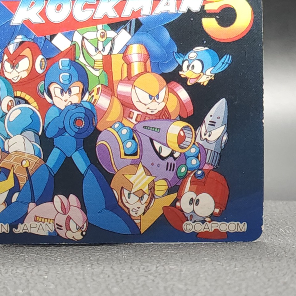 Rock Man Mega Man Japanese Card TCG Bandai Capcom 1992 #93 230809 | eBay