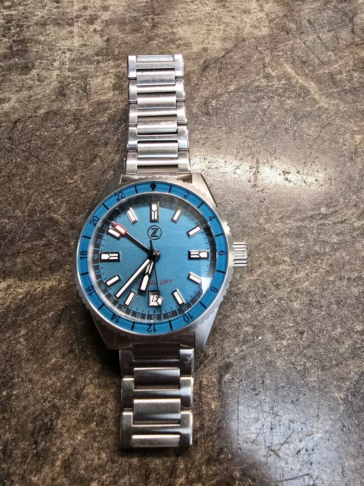 ZELOS BLACKTIP 200M GMT TEAL 026/250 | eBay