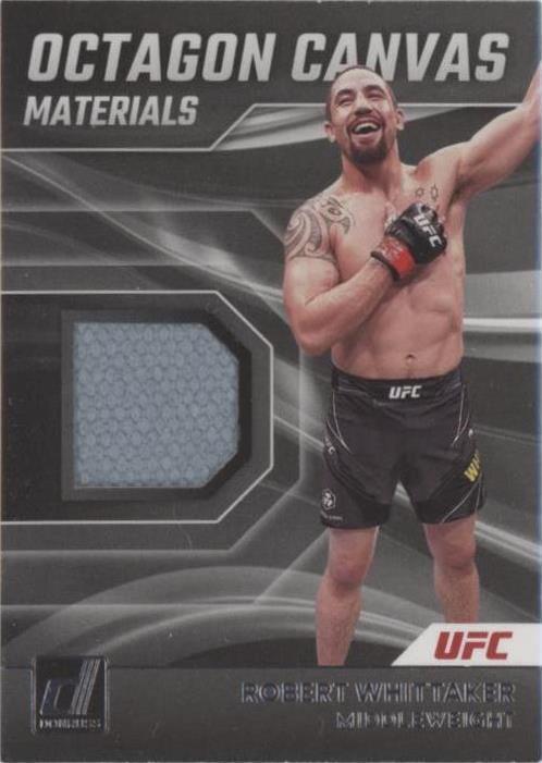 2023 Donruss UFC - Octagon Canvas Materials Robert Whittaker #OC-RWK ...