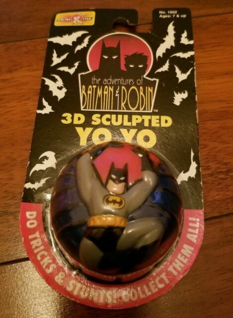 Adventures of Batman & Robin 3d Sculpted Yoyo DC Comics 1994 by Spectra ...
