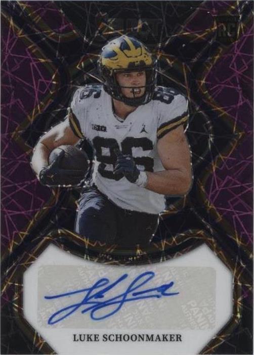 2023 Panini Select Draft Picks - Rookie Signatures Luke Schoonmaker #RS ...