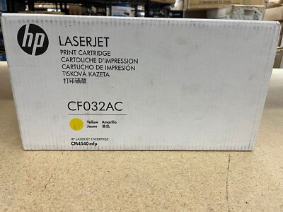 Genuine HP 646A CF032AC Yellow High Yield Toner 12.5K HP LaserJet ...