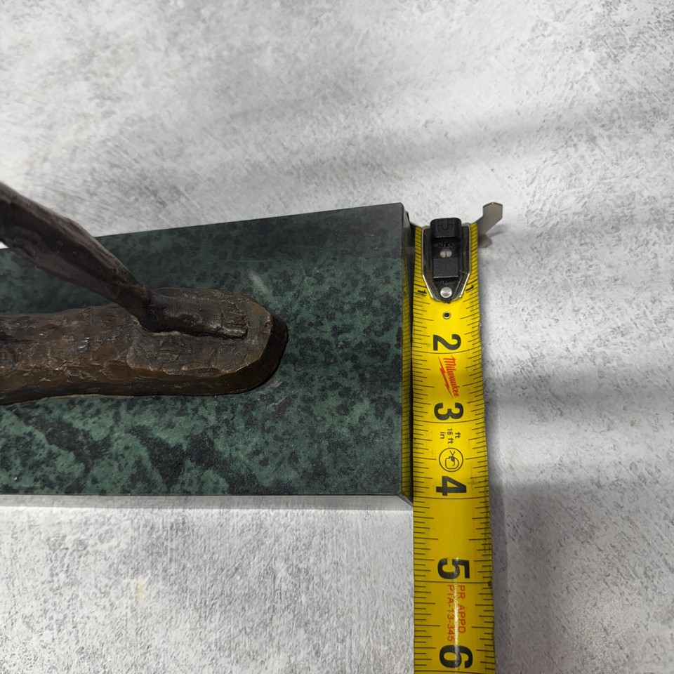 Gerald Fellman 20th Century Bronze Sculpture Couple In Love Home Desk ...