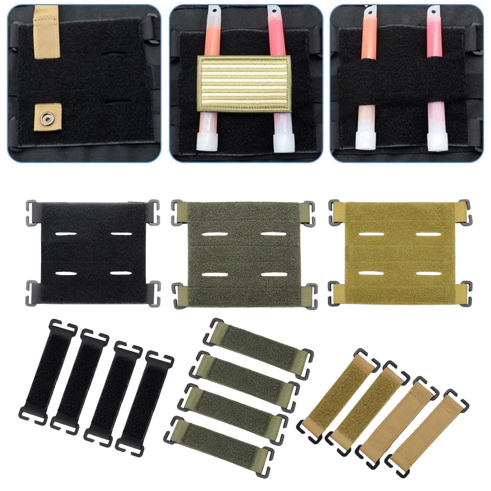 Molle Patch Panel for Badges Reusable Molle System Attachment Patch ...
