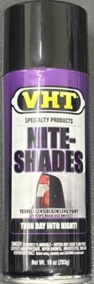 VHT NITE-SHADES TRANSLUCENT BLACK LENS SPRAY PAINT CAN | eBay Australia
