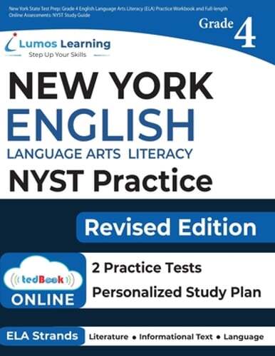 New York State Test Prep: Grade 4 English Language Arts Literacy (ELA ...