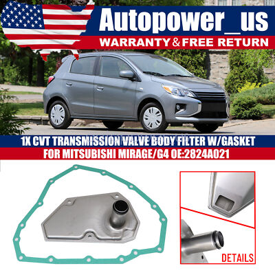 1x CVT Transmission Valve Body Filter w/Gasket for Mitsubishi Mirage/G4 ...