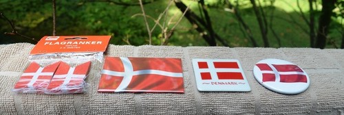 SET OF 3 NEW DENMARK NATIONAL FLAG FRIDGE MAGNETS | eBay