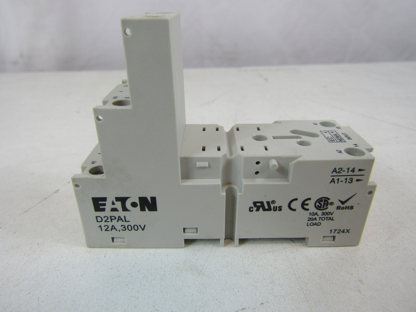 Eaton D2PAL 8 Pin Flat Relay Socket for sale online | eBay