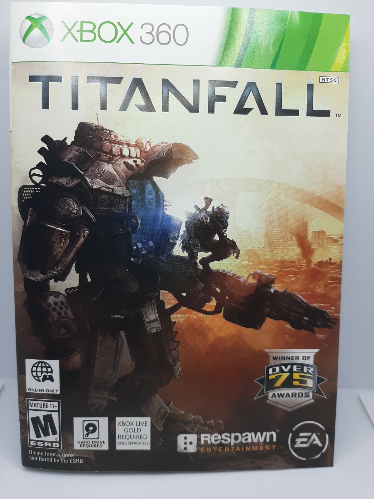 Titanfall Xbox 360 Box Art