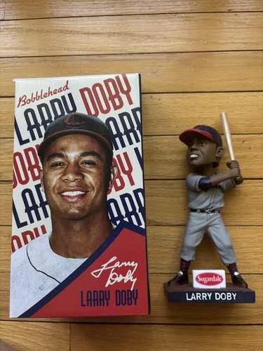 LARRY DOBY CLEVELAND GUARDIANS (INDIANS) BOBBLEHEAD 7-5-25 SGA NIB See ...