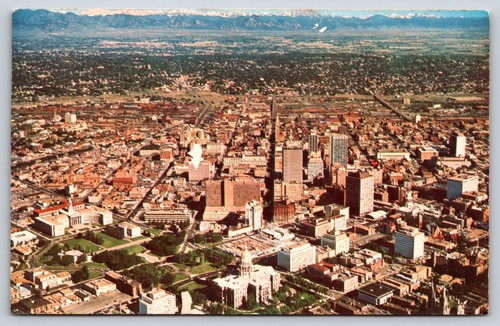 Postcard Downtown Denver Colorado CO U10 | eBay