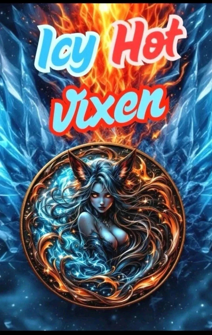 2025 Cool2Coin Icy Hot Vixen Fox Girl 33g Sexy Copper Round in Card w ...