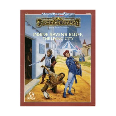 TSR Forgotten Realms World Boo Inside Ravens Bluff - The Living C SW ...