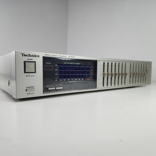 Vintage Technics SH-8044 Stereo Graphic Equalizer Spectrum Analyzer ...
