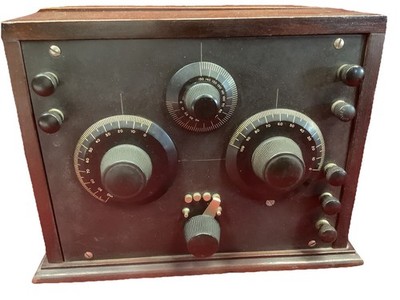 Vintage Handmade HomeBrew One Tube Radio Receiver Clean! | eBay