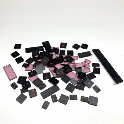 Replacement Spare Individual Keyboard Keys For Dell G3 G5 G7 Red | eBay