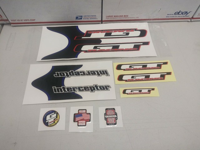 GT Interceptor Decal Kit Dyno Haro Redline Hutch | eBay
