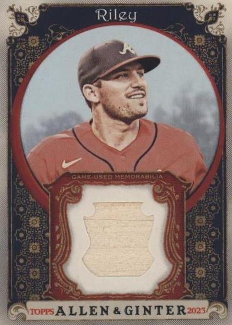 2023 Topps Allen & Ginter - Relics B Austin Riley #AGRB-AR (MEM) for ...