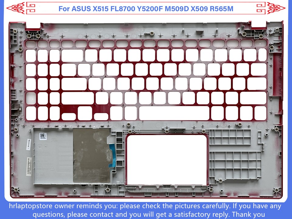 New For ASUS X515 FL8700 Y5200F M509D X509 R565M Upper Case Palmrest C ...