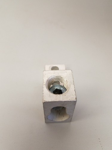 CFC- A300CT terminal lug single barrel two-hole mount #6-300MCM (2) #4 ...