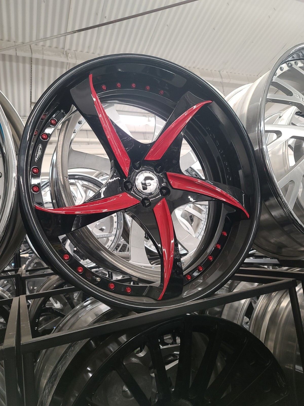 24" FORGIATO APPUNTITO ECL 5X115 WIDEBODY CHARGER CHALLENGER DODGE ...
