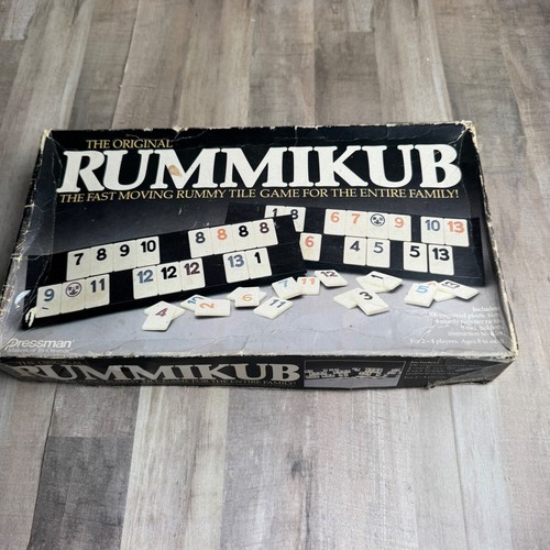 Vintage The Original Rummikub Rummy Tile Game by Pressman, 1980 100% ...