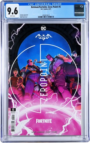 Batman/Fortnite: Zero Point #5 CGC 9.6 (Aug 2021, DC) Christos Gage ...