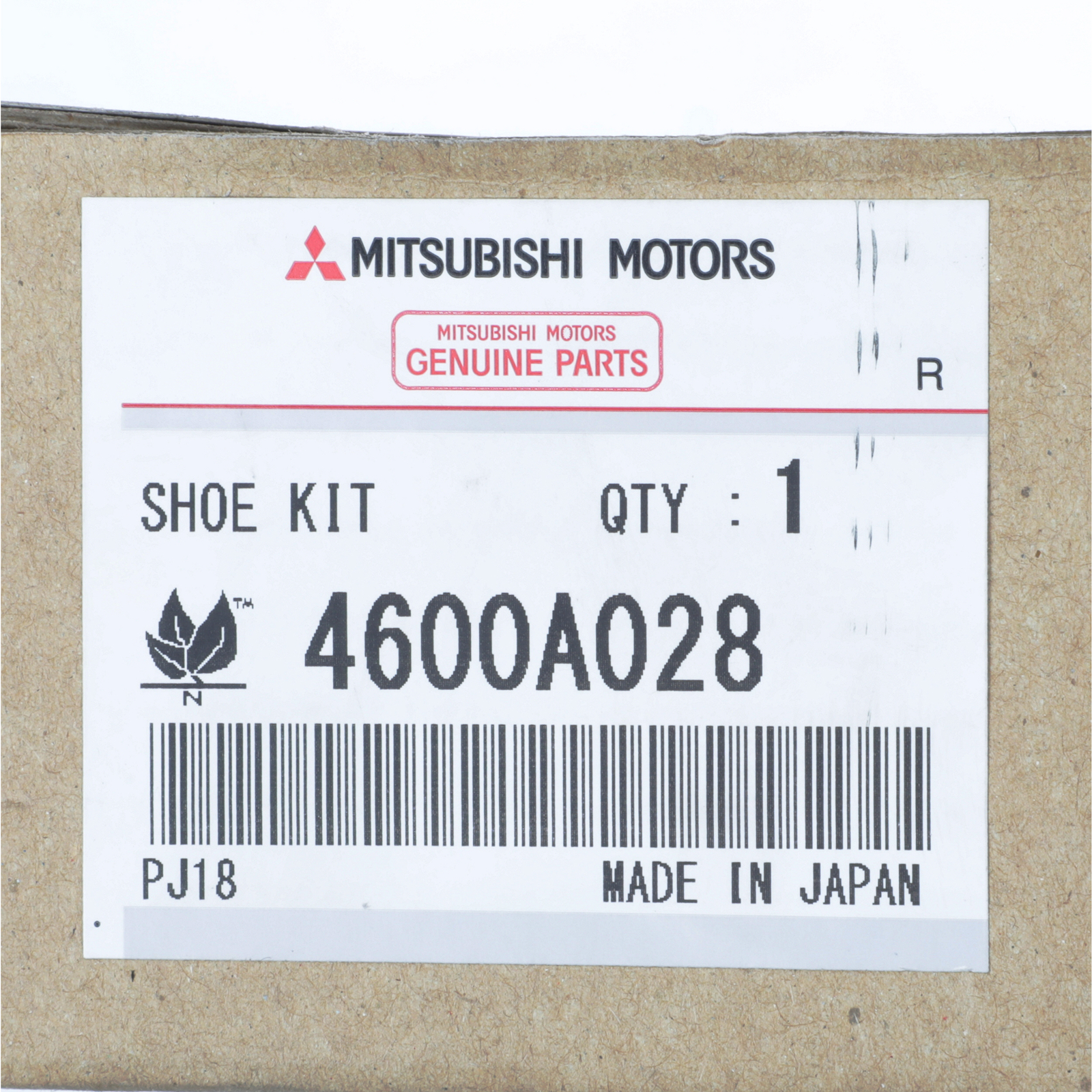 OEM 2018-2020 Mitsubishi Mirage & Mirage G4 New Rear Brake Shoe Kit ...