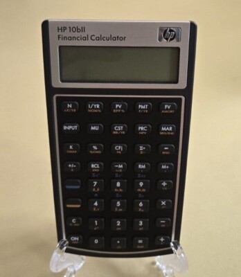 HP HP-10BII Financial Calculator | Black | eBay