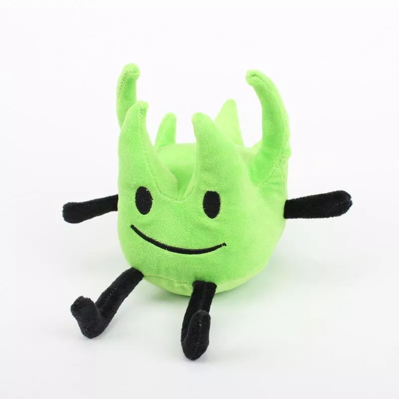 Plush Toy Green For Kids "BFDI Battle for Dream Island" Stuffed Figure ...