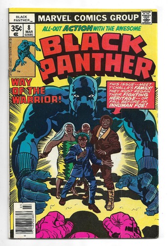 Black Panther #8 Marvel Comics 1978 Jack Kirby art / Princess Zanda ...
