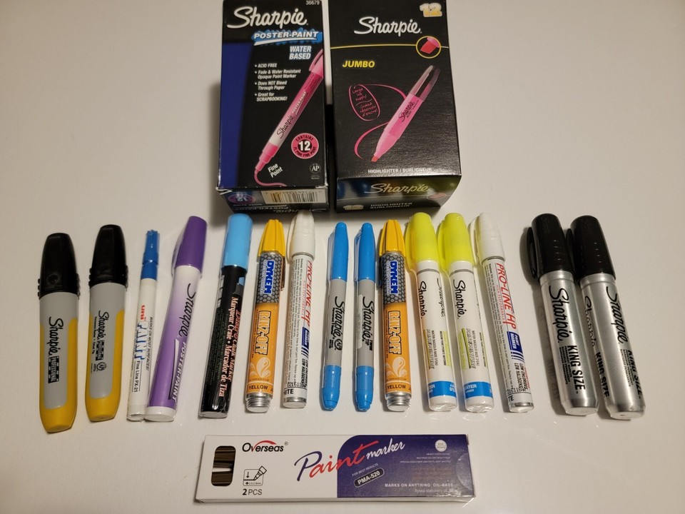 Huge Lot Art 🎨 Markers, Sharpie + 41 Asorted Markers 🐸 | eBay