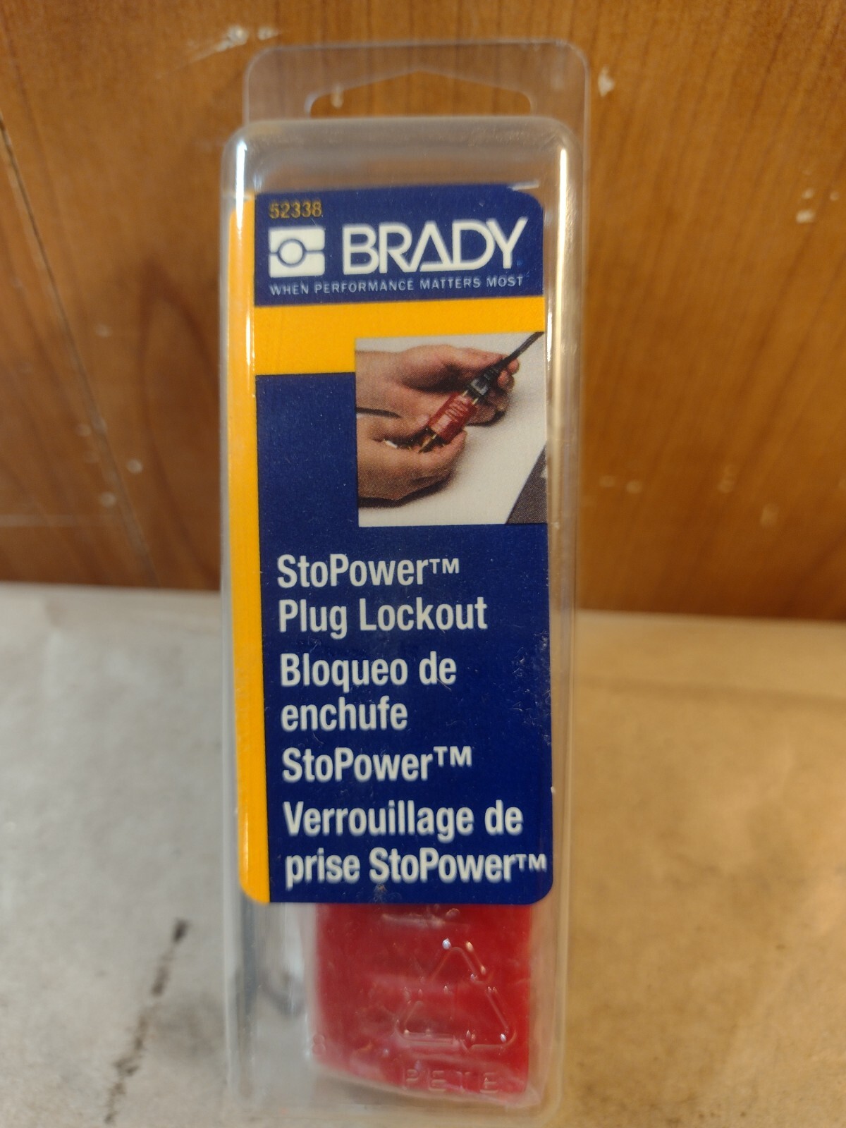 Brady 52338 StoPower Plug Lockout, for 2 and 3 Prong Polarized Plugs | eBay