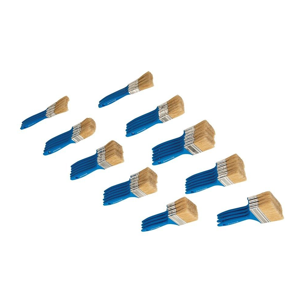 Paint Brushes Set Decorators Disposable Job Lot 50 pack 6 Sizes Pure ...